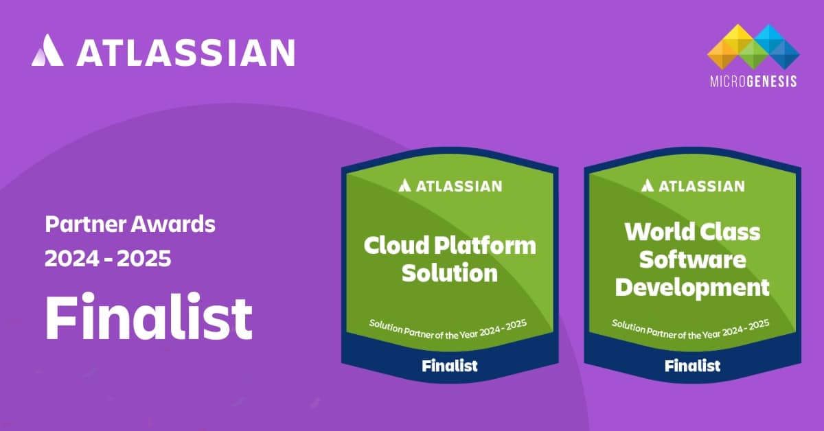 MicroGenesis TechSoft Announced as Finalist for Atlassian Partner of ...